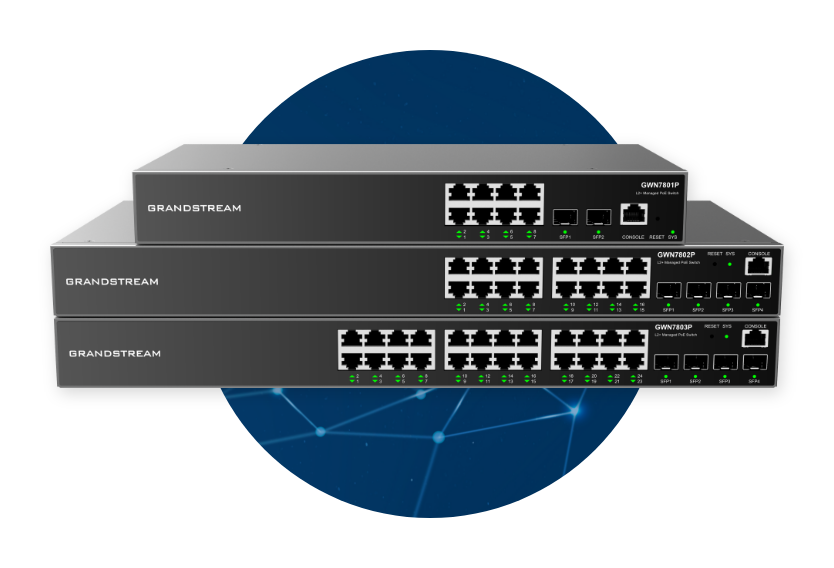 Grandstream Network Switches: High-Speed, Scalable & Managed Solutions
